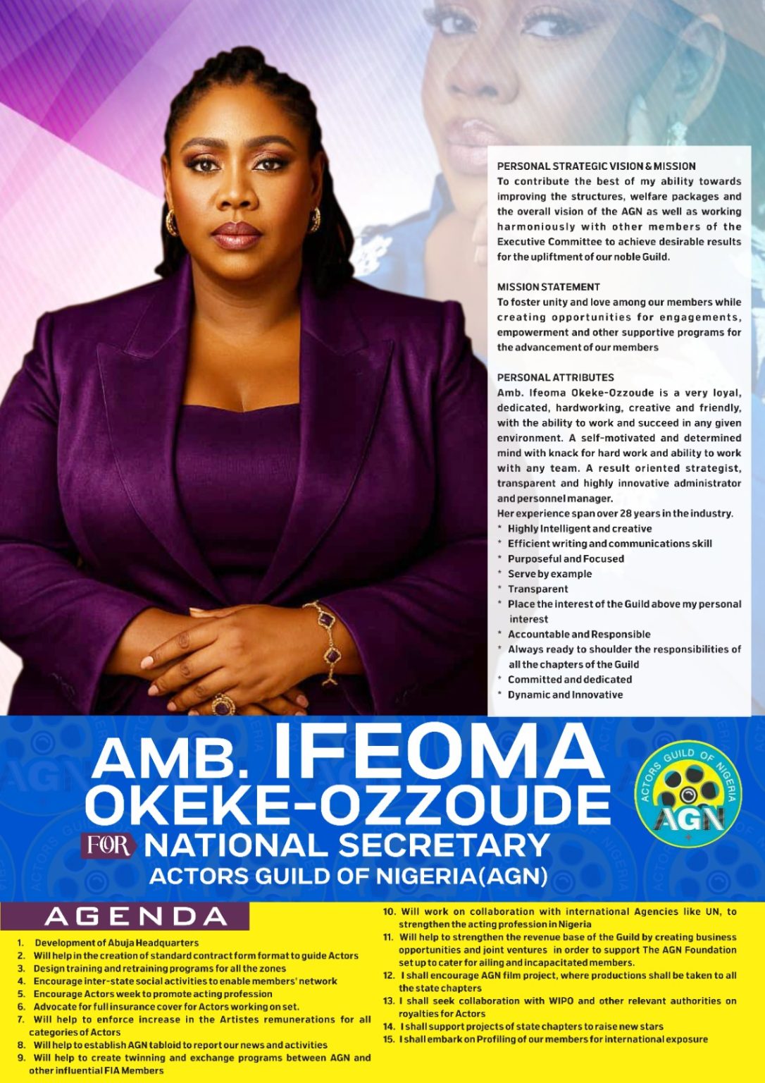 Amb. Ifeoma Okeke-Ozzoude: The Woman with the Blueprint for AGN ...